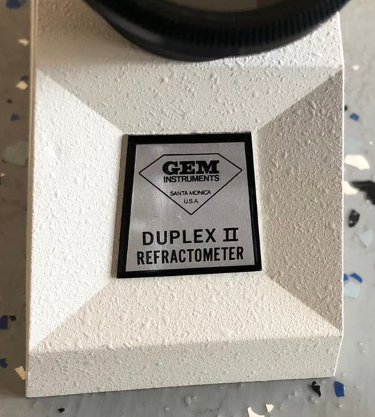 Duplex II Refractometer with Polarizing Filter & RI Liquid – NISupply