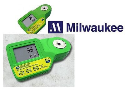 MILWAUKEE INSTRUMENTS MA887 Digital Seawater Refractometer, MA887 REFU ...